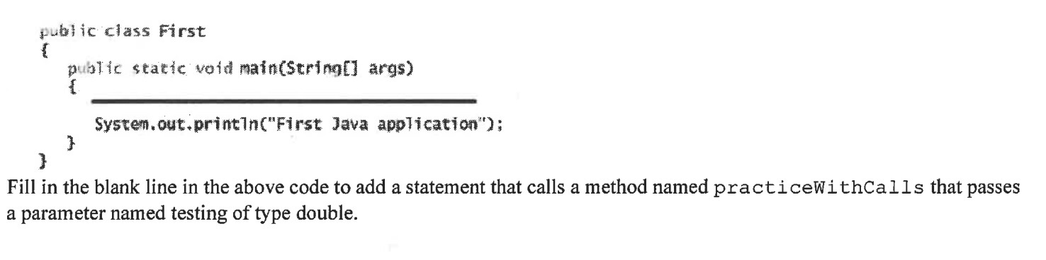 Solved Public Class First Public Static Void Mainstring