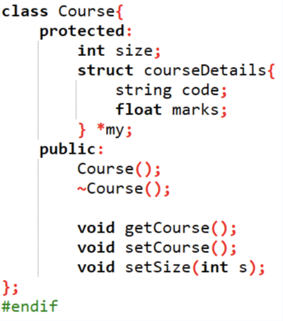 Solved Also given that the struct member variable is | Chegg.com
