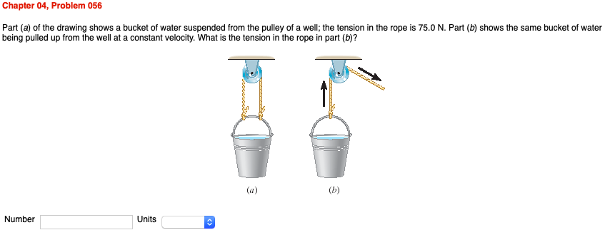 Solved Chapter 04, Problem 056 Part (a) of the drawing shows | Chegg.com