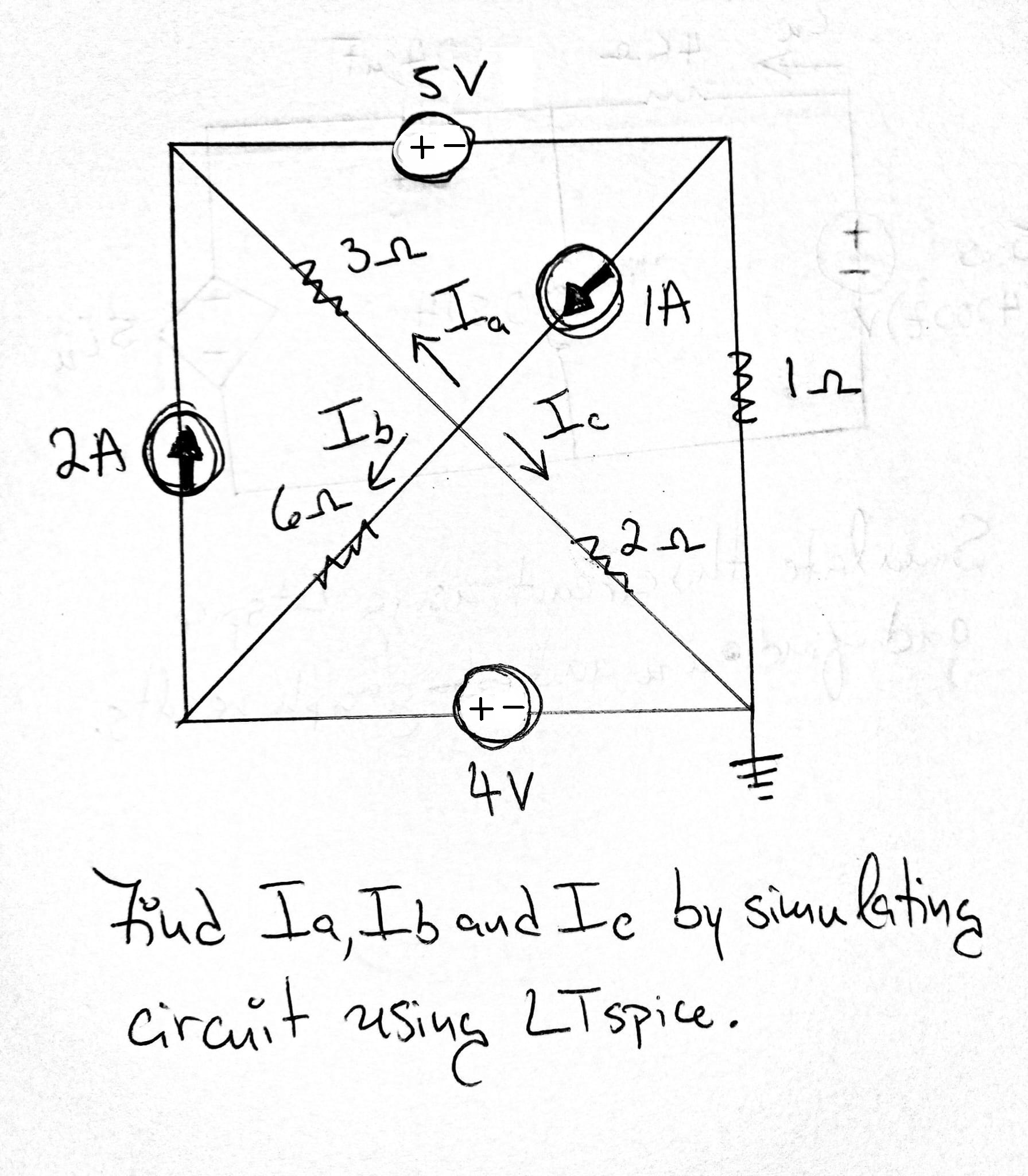 Solved Find Ia,Ib and Ic by simulating circuit using | Chegg.com