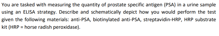 Solved You are tasked with measuring the quantity of | Chegg.com