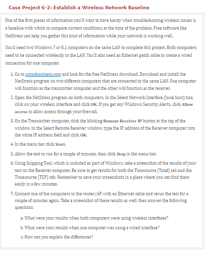 Solved Case Project 6-1: Configure TCP/IP in Ubuntu Server | Chegg.com
