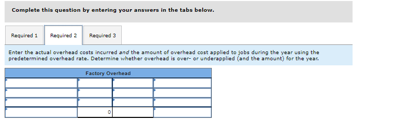 Solved Exercise 19-26 (Algo) Computing applied overhead and | Chegg.com
