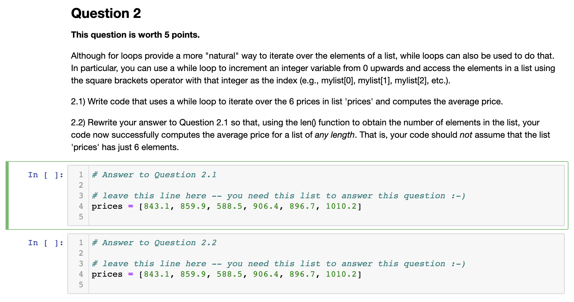 Solved Question 2 This question is worth 5 points. Although | Chegg.com