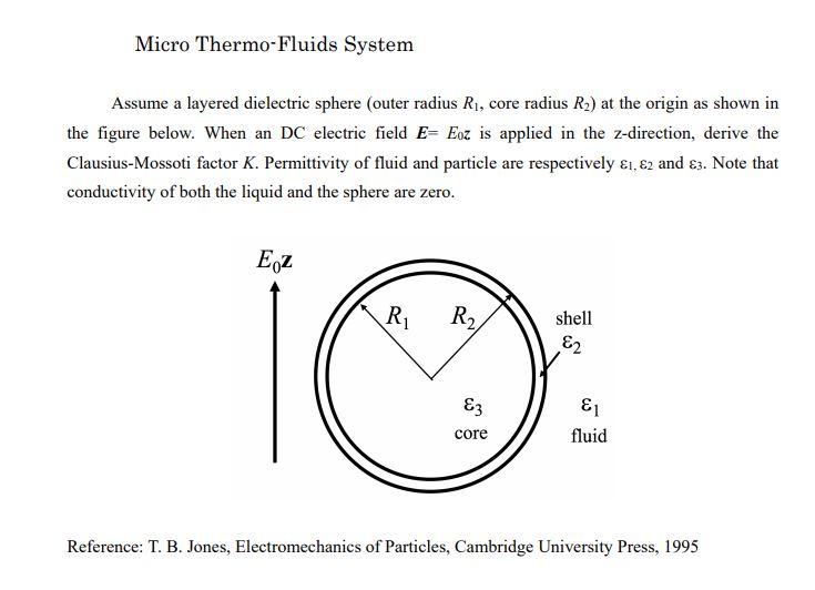 Solved Micro Thermo-Fluids System Assume a layered | Chegg.com