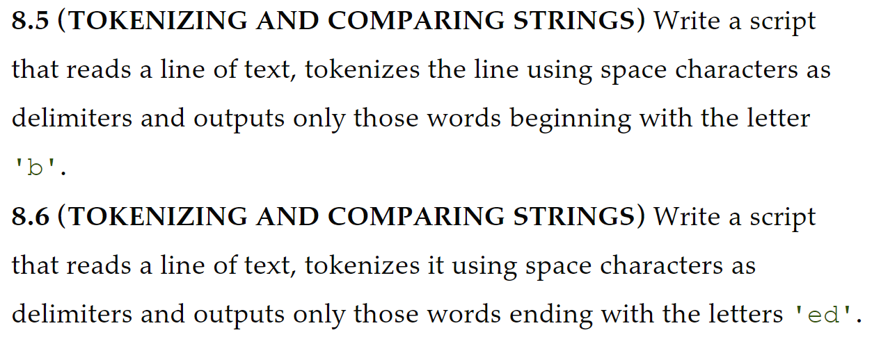 Solved 8.14 (REGULAR EXPRESSIONS: CAPTURING SUBSTRINGS) | Chegg.com
