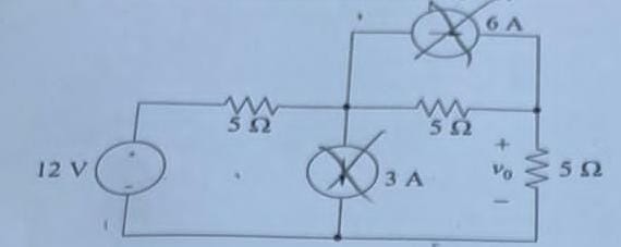 Solved Applying the superposition theorem to the circuit | Chegg.com