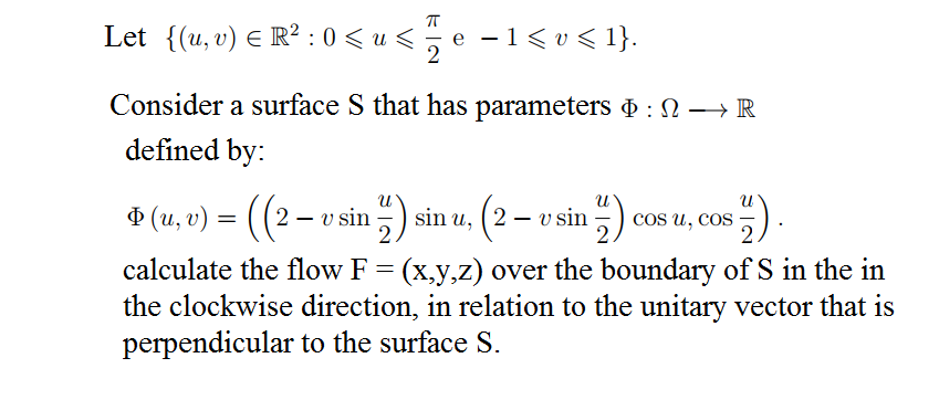 Solved Let {(u, v) € R2:0 | Chegg.com