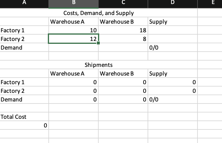 Solved Microsoft Excel 16 0 Answer Report Worksheet [exam 3