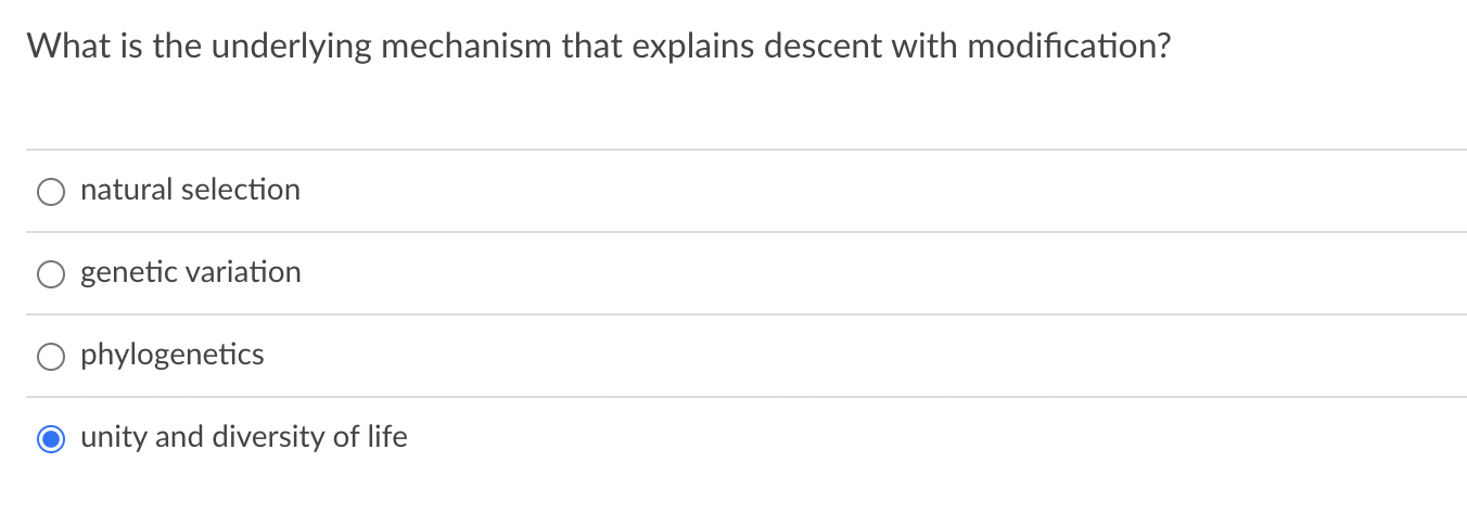 Solved What is the underlying mechanism that explains | Chegg.com