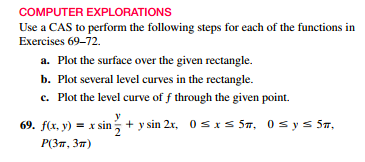 Solved COMPUTER EXPLORATIONS Use a CAS to perform the | Chegg.com
