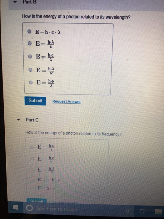 Equation Relating Energy Of A Photon And Wavelength - Tessshebaylo
