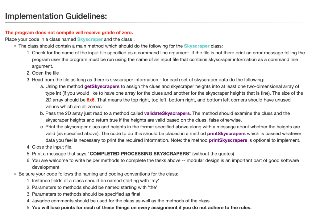 Solved Please use this starting code Java code below | Chegg.com