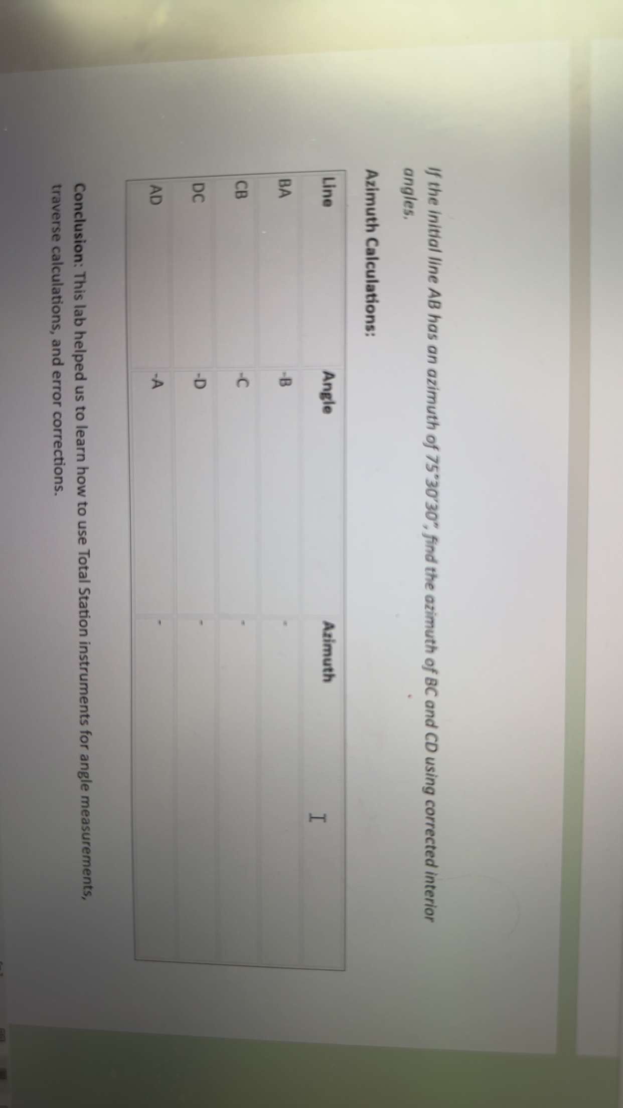 Solved I have the data from my lab in the first two | Chegg.com