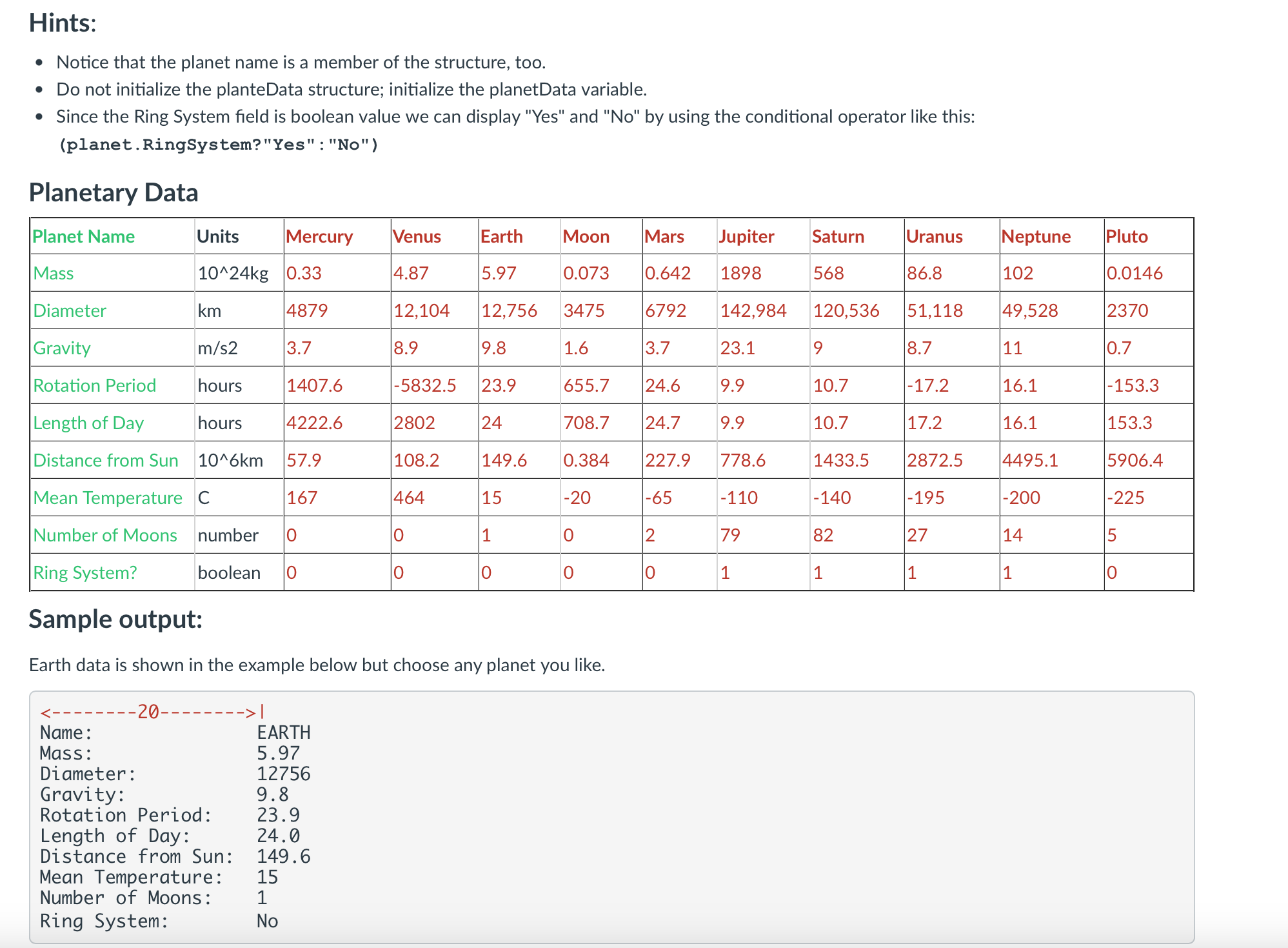 Solved Demonstrate the creation and use of a C++ structure | Chegg.com