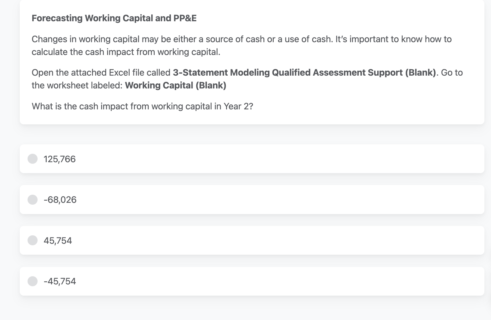 Solved Forecasting Working Capital and PP&EChanges in | Chegg.com