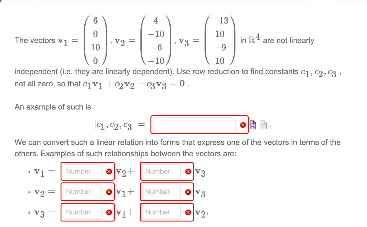 Solved The vectors | Chegg.com