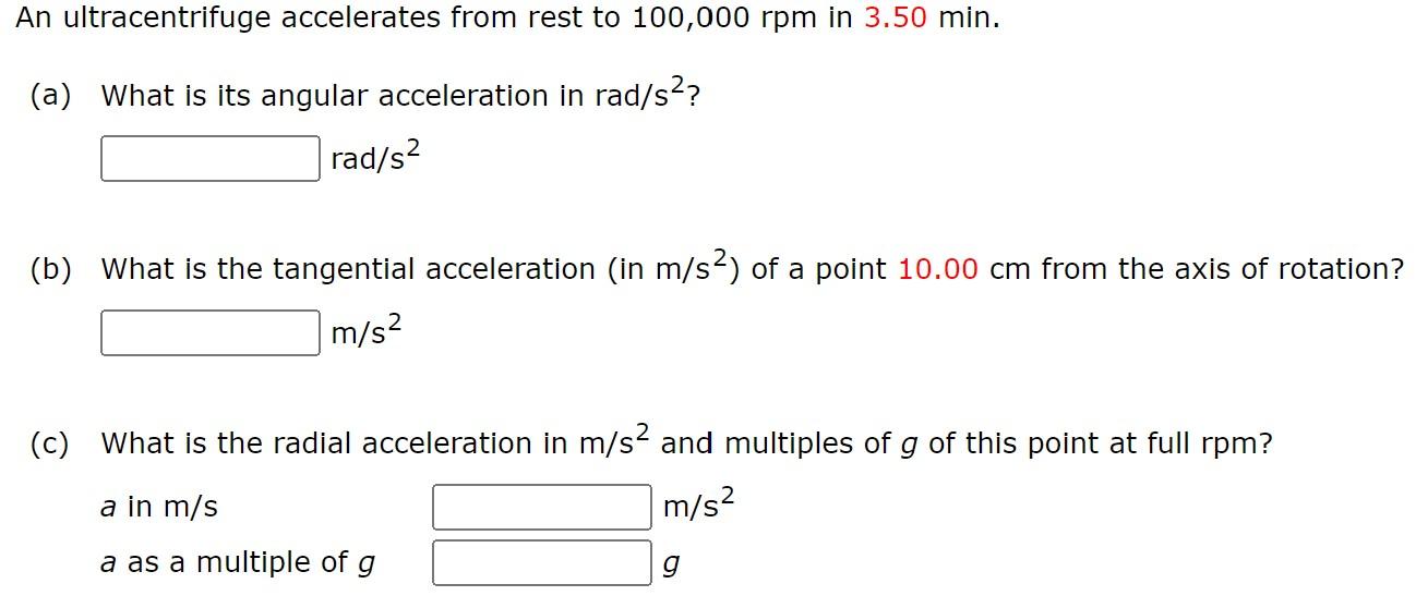 Solved (a) What is its angular acceleration in rad/s2 ? | Chegg.com