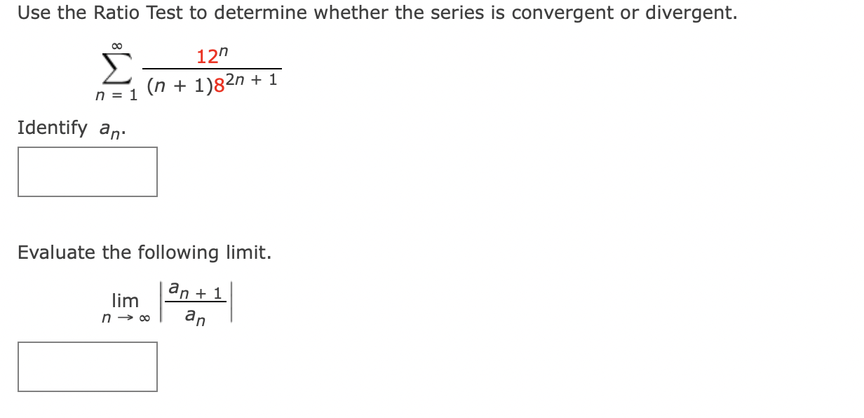 Solved Use the Ratio Test to determine whether the series is | Chegg.com
