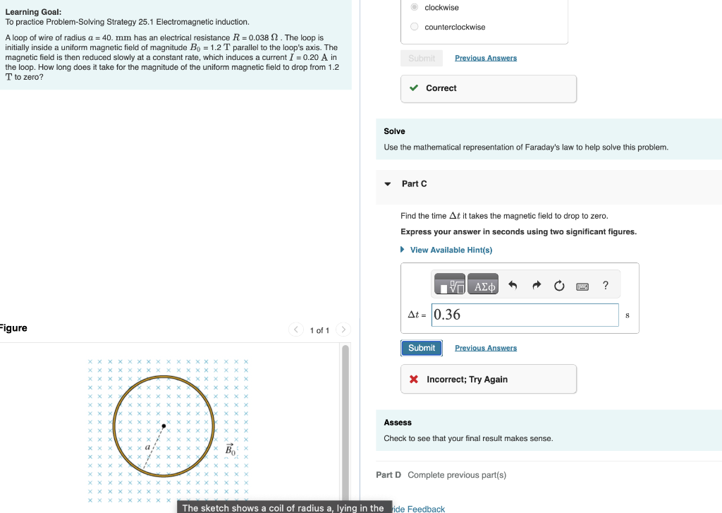 Solved Learning Goal: To practice Problem-Solving Strategy | Chegg.com