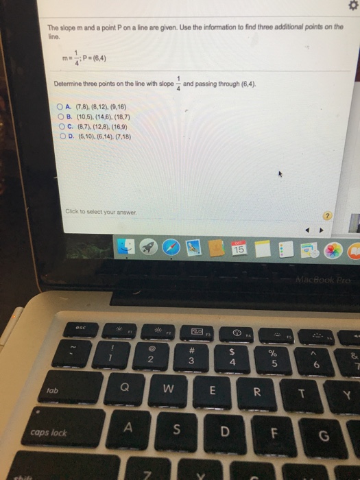Solved The slope m and a point P on a line are given. Use | Chegg.com