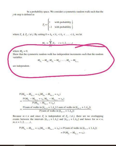 Solved be a probability space. We consider a symmetric | Chegg.com