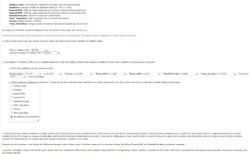 This is all the information I have used to answer all | Chegg.com