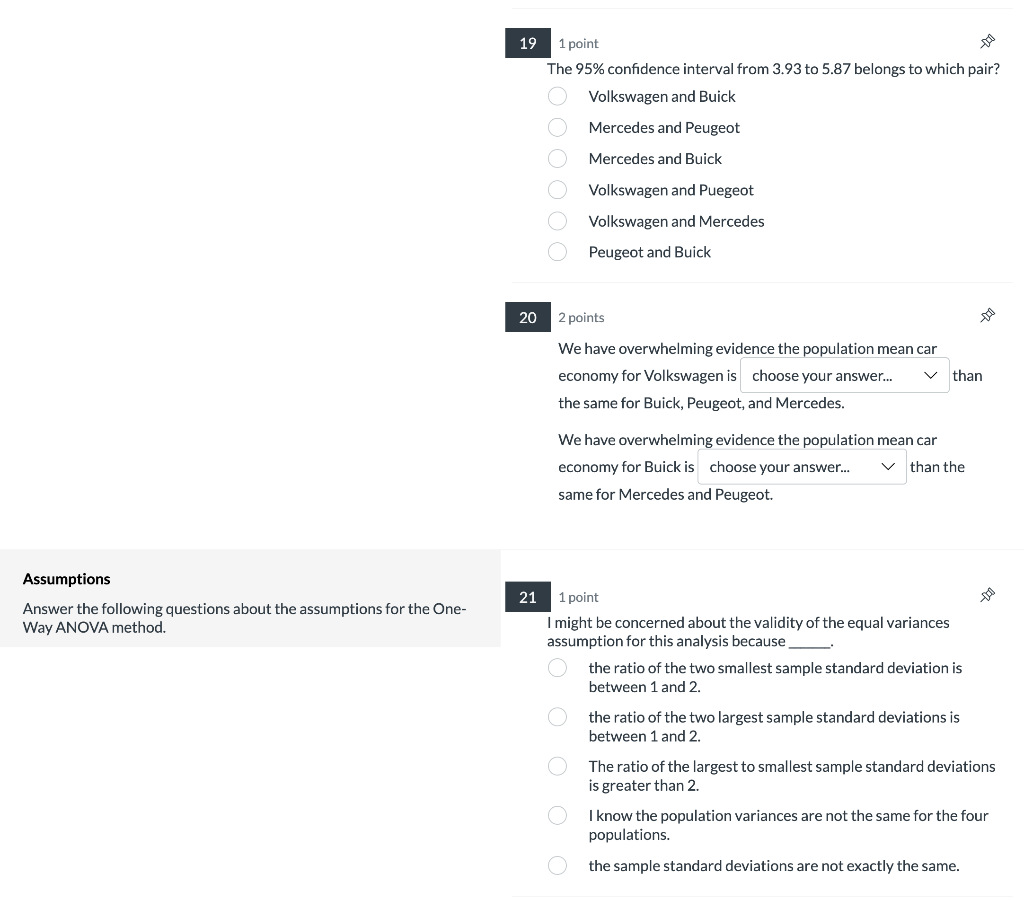 Solved Means and Std Deviations Positive values show pairs | Chegg.com