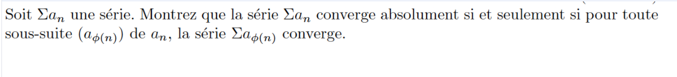 Solved code class="asciimath">Soit \Sigma a_(n) ﻿une série. | Chegg.com