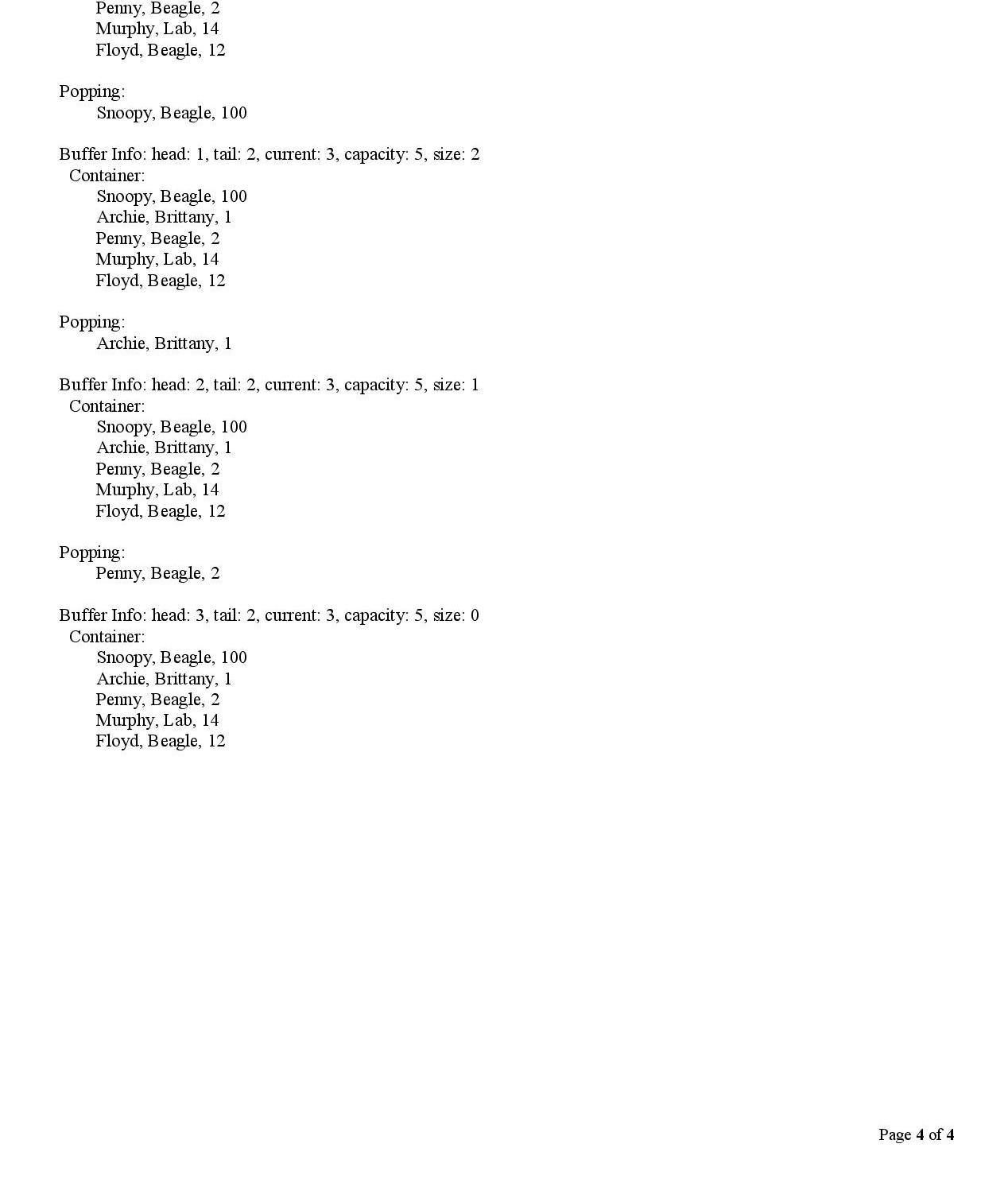 Circular Buffer Demo | Chegg.com