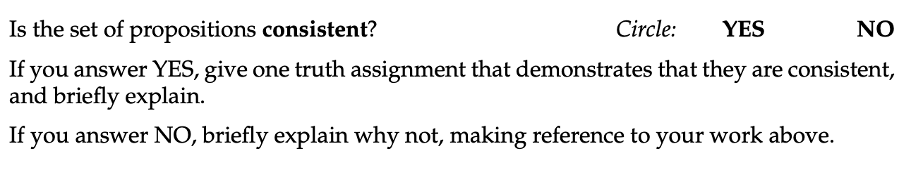 Solved [7 points] Let X,Y,Z be propositional variables, and | Chegg.com