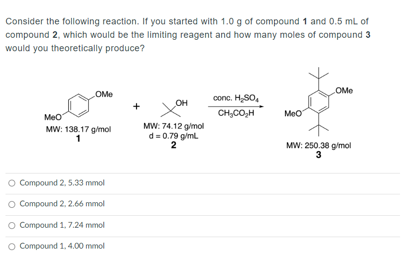 Solved Consider the following reaction. If you started with | Chegg.com