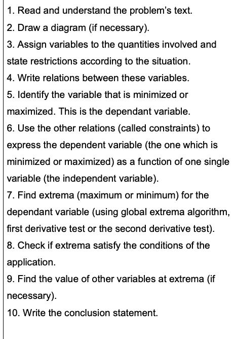 Solved 1. Read and understand the problem's text. 2. Draw a | Chegg.com