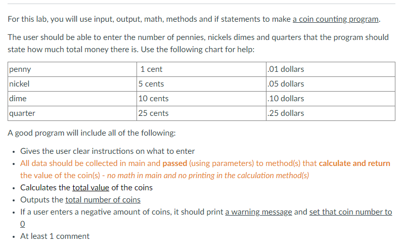 Solved In Java language . Examples: User enters 1 | Chegg.com