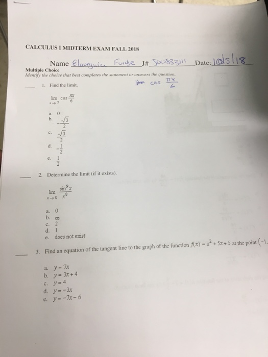Algebra 1 Midterm Exam Multiple Choice Answers Algebra 1 Midterm Exam Multiple Choice Answers