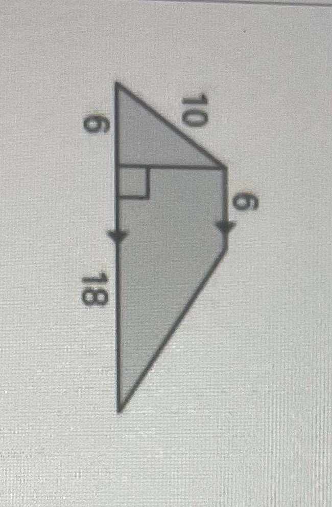 Solved Find the area of the following ( do not include units | Chegg.com