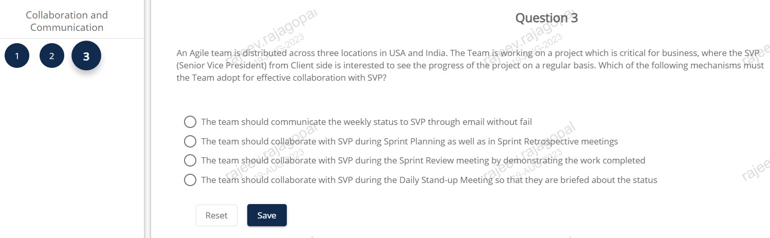 Solved Collaboration and Communication 1 2 3 Question 3 An | Chegg.com