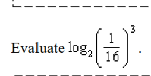 Solved Evaluate log2(116)3 | Chegg.com