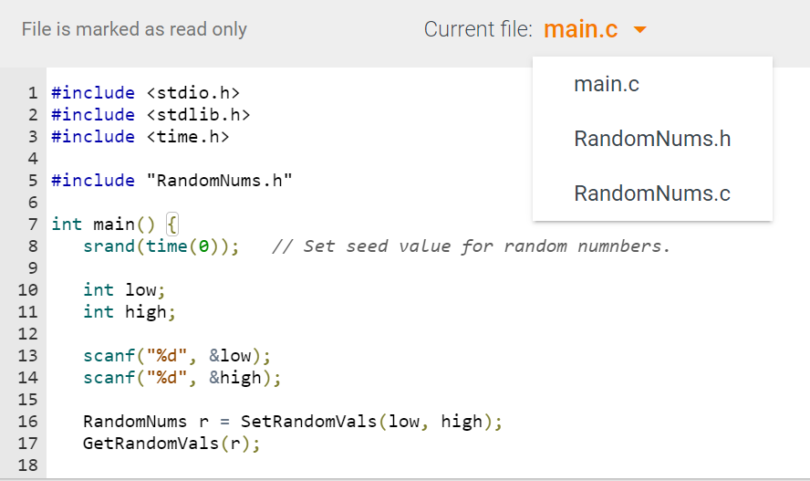 Solved in C please Given main(), build a struct called | Chegg.com