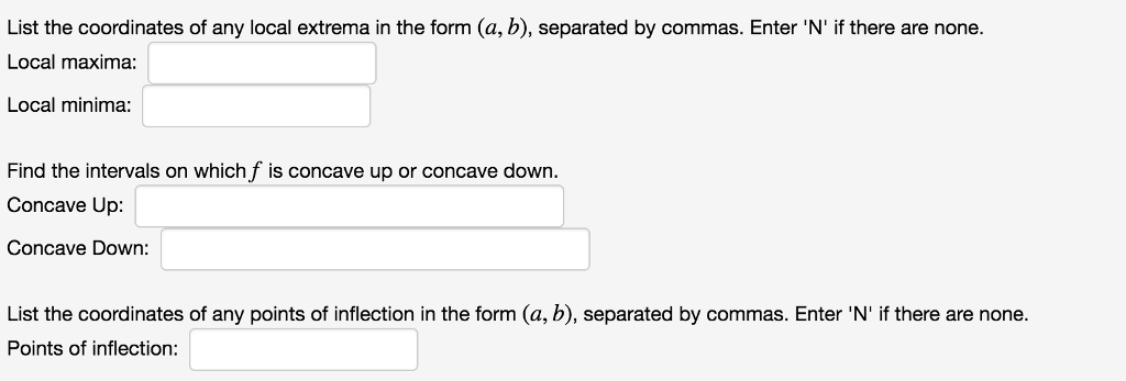 Solved Let F X 5x X 2−9 Answer The Following Questions