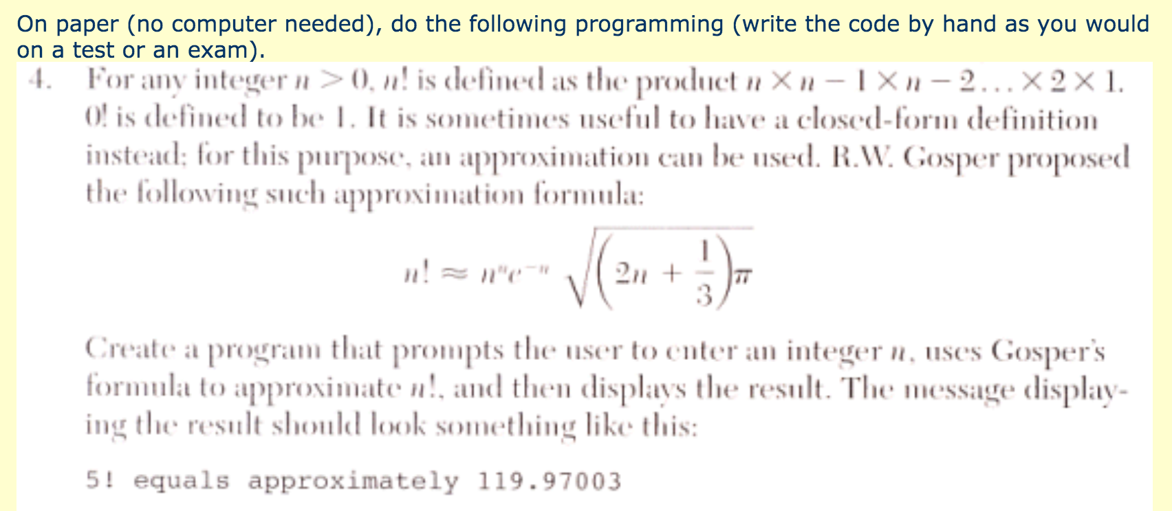 Solved On paper (no computer needed), do the following | Chegg.com