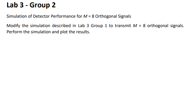 Lab 3 Group 2 Simulation Of Detector Performance