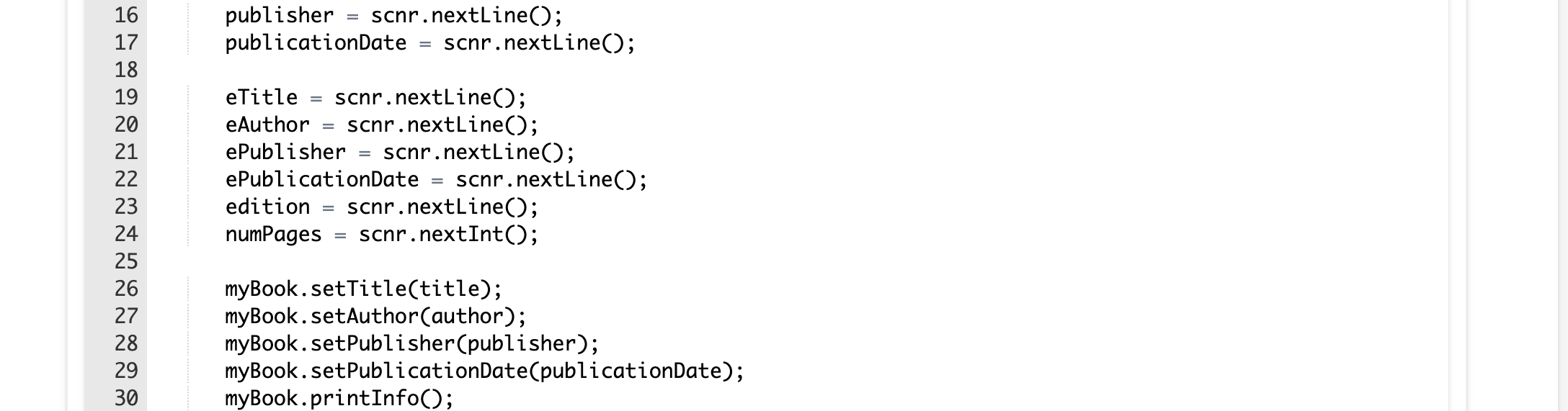 Solved Given main( and a base Book class, define a derived | Chegg.com