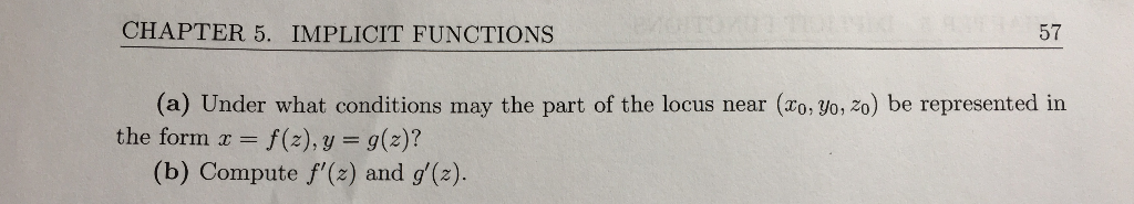 Solved MT, p. 210 Let (To, yo , zo) be a point of the locus | Chegg.com