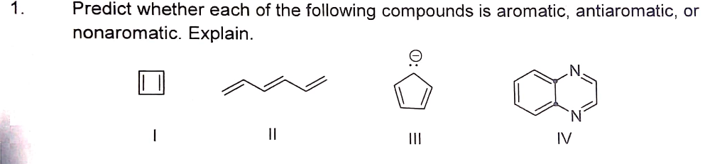 Solved Predict whether each of the following compounds is | Chegg.com