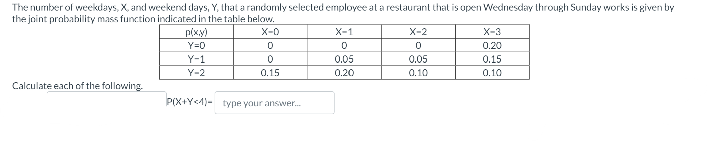 Solved Calculate each of the following. | Chegg.com