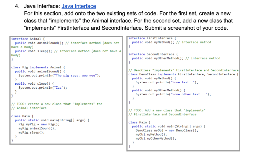 Solved PLEASE HELP ASAP!! Where it says "TODO" is where | Chegg.com