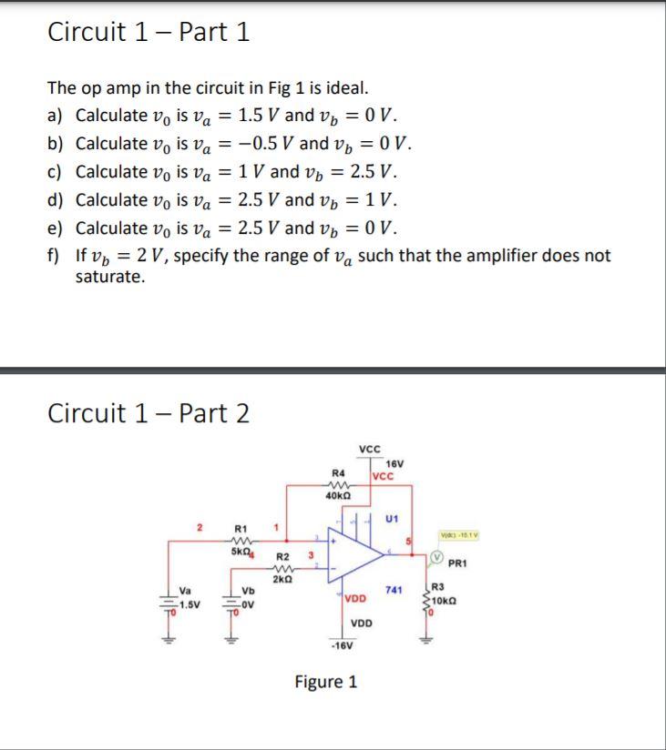 Instructions - Part 1 1. The report has to include: | Chegg.com