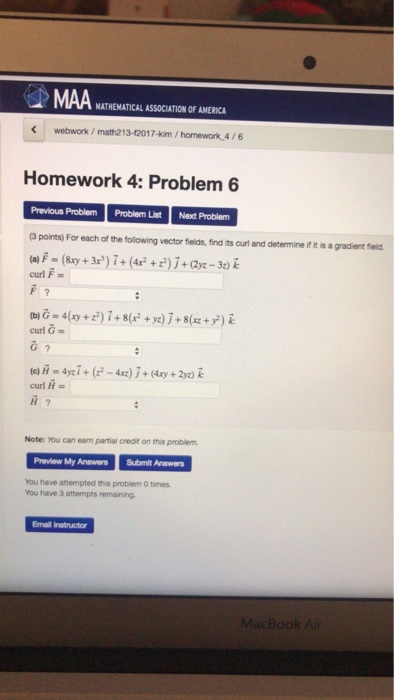 Solved MAA MATHEMATICAL ASSOCIATION OF AMERICA | Chegg.com