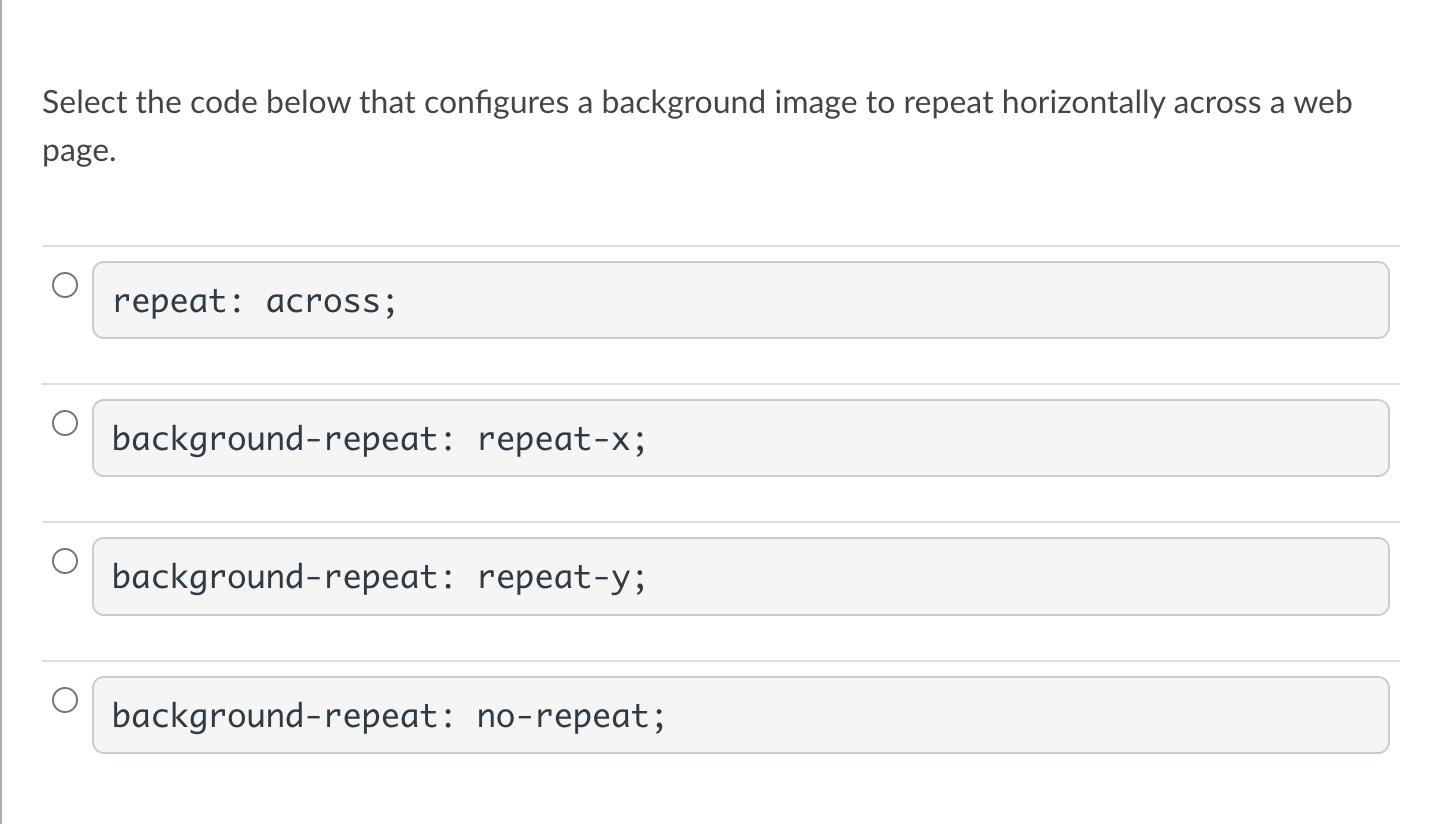 Solved Select the code below that associates a favorites | Chegg.com